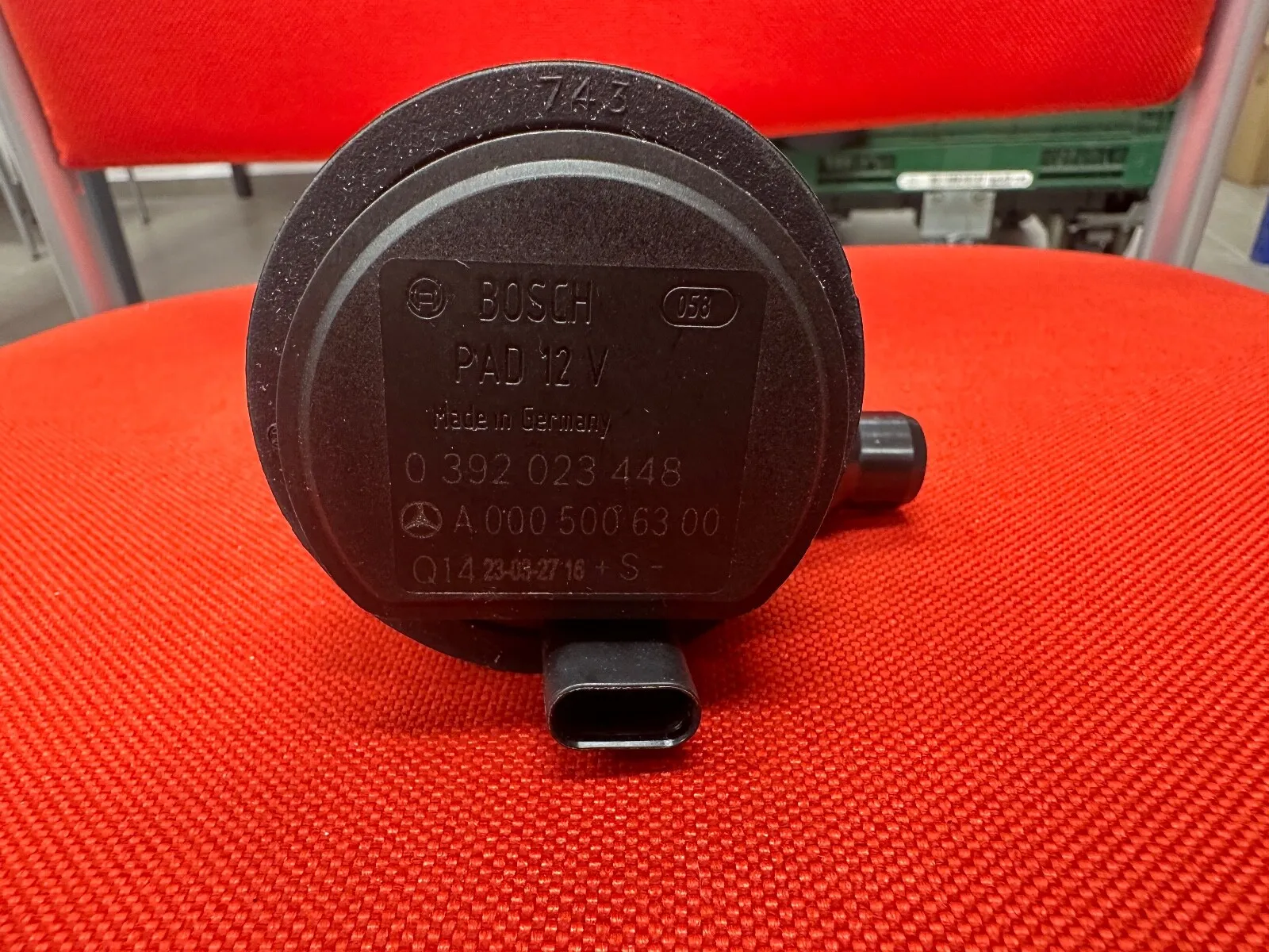 Original Mercedes Benz A0005006300 Kühlmittelpumpe Zusatzwasserpumpe ...
